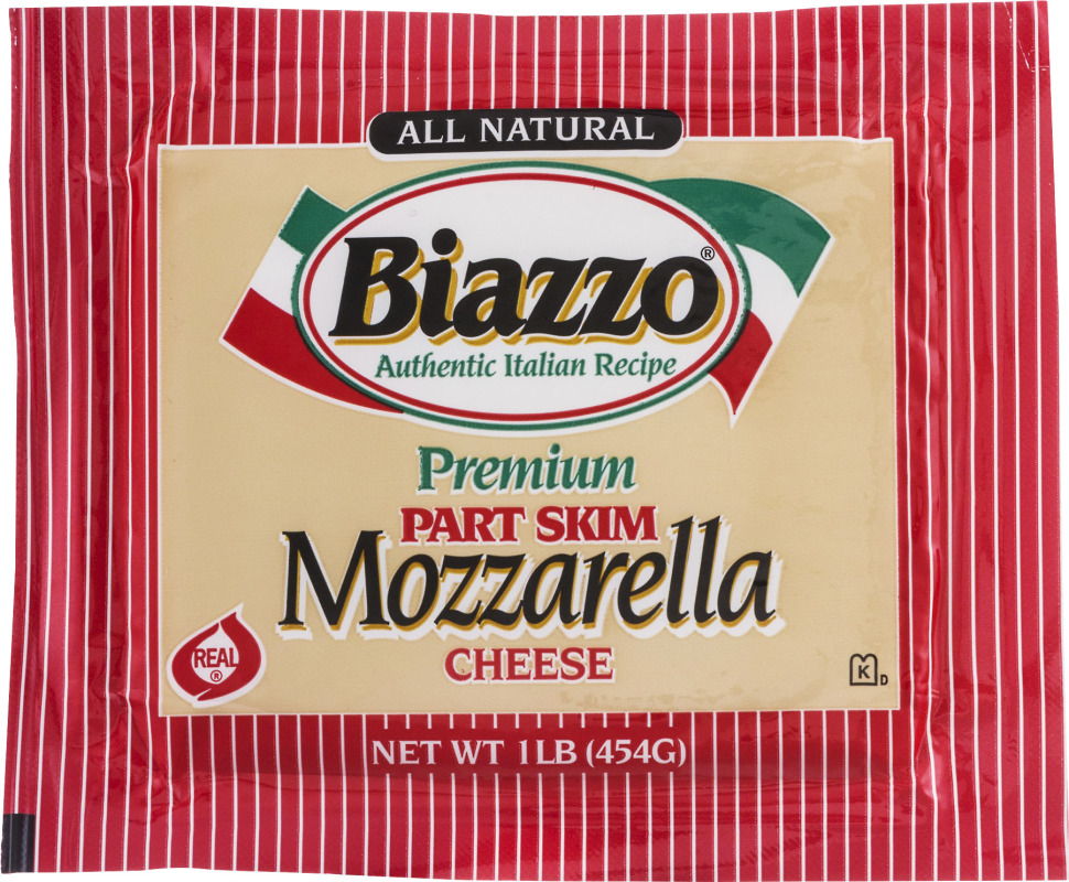 Biazzo Premium Part Skim Mozzarella Cheese Biazzo(71779002168 ...