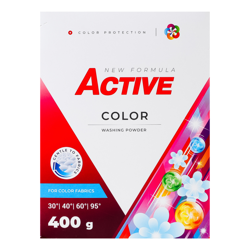 Порошок для стирки Color Active 400г Active(4820196010760): купить в ...