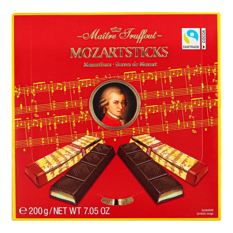 Конфеты с марципаном Mozartsticks Maitre Truffout к/у 200г Maitre ...