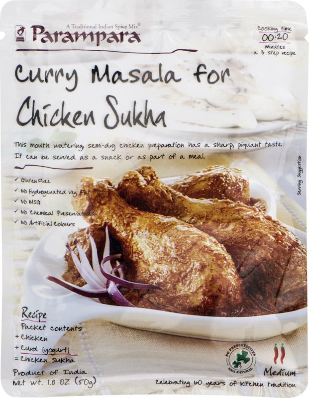 Parampara Curry Masala For Chicken Sukha Mix Medium Parampara ...