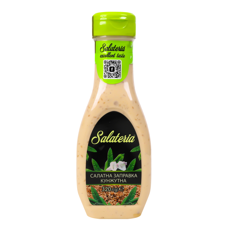Заправка салатная кунжутная Salateria с/бут 320г Salateria ...