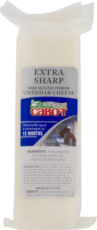 Cabot Cheese Extra Sharp Cheddar Cabot(78354719022): customers reviews ...