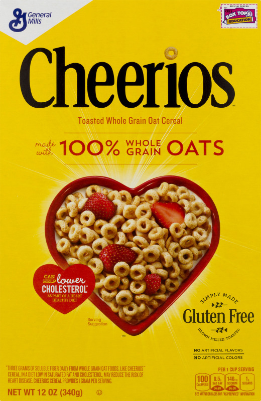 Cheerios 100% Whole Grain Oats Cheerios(16000487727): customers reviews ...