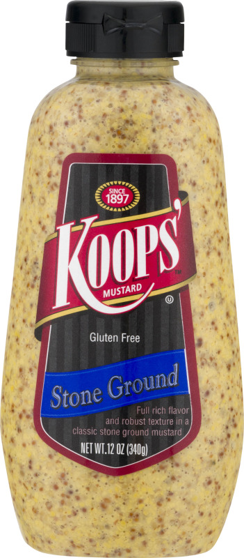 Koop's Mustard Stone Ground Koops'(70281001232): customers reviews ...