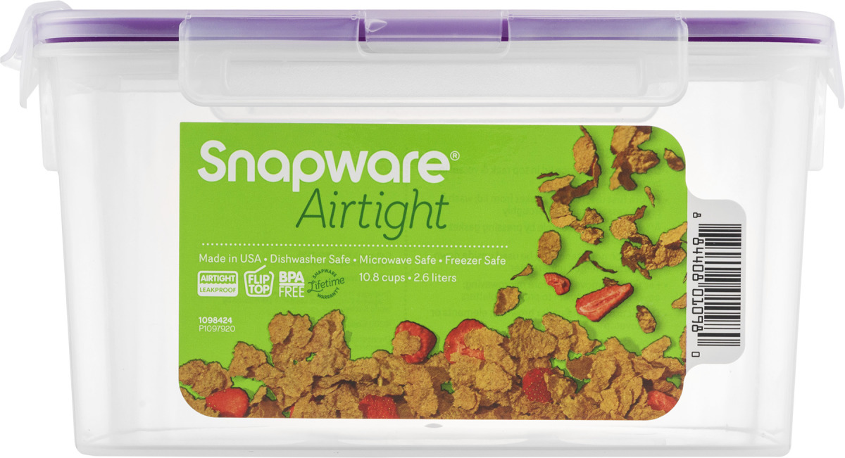 Snapware Airtight 10.8 Cups Snapware(884408010980): customers reviews ...