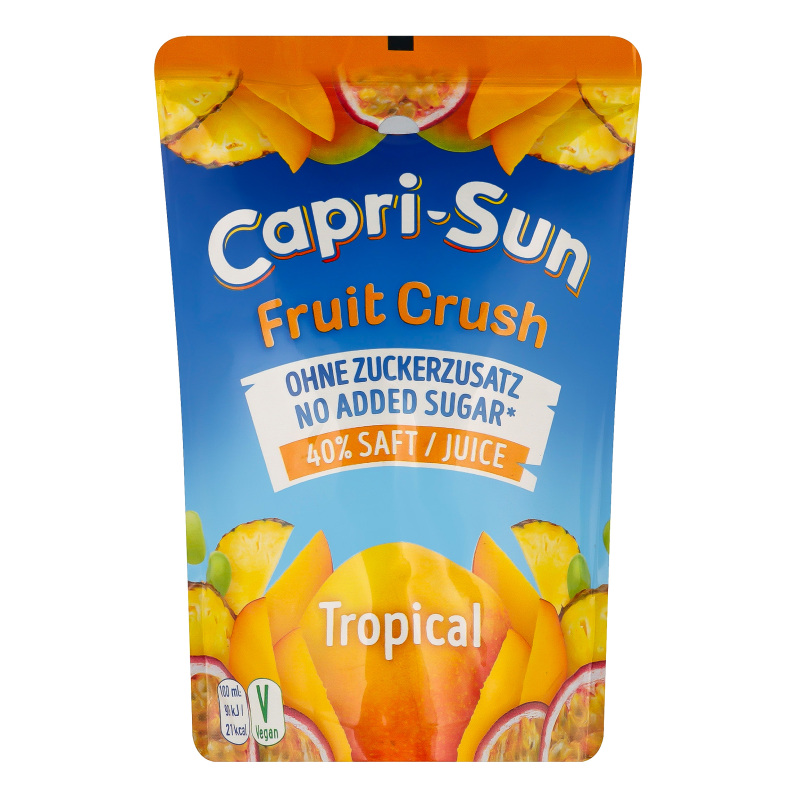 Напій соковий Capri-Sun Fruit Crush Tropical(4000177031995): купить в ...