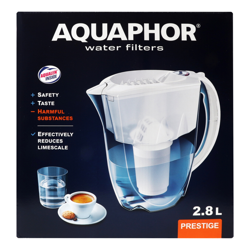 Фильтр-кувшин 2.8л Cobalt Blue P82A5SM Prestige Aquaphor 1шт Aquaphor ...