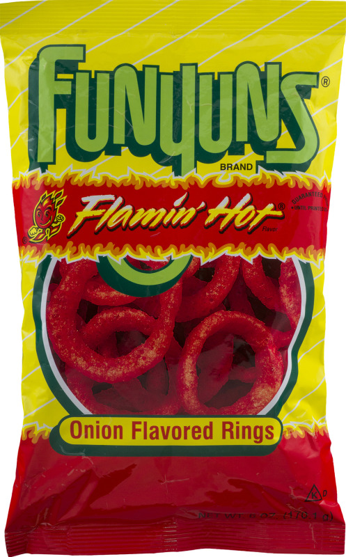 Funyuns Flamin' Hot Onion Flavored Rings Funyuns(28400240192 ...