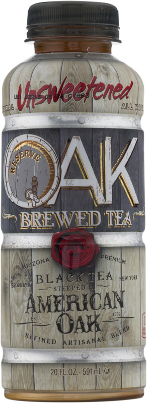 Arizona Oak Brewed Tea Black Tea American Oak Unsweetened AriZona ...
