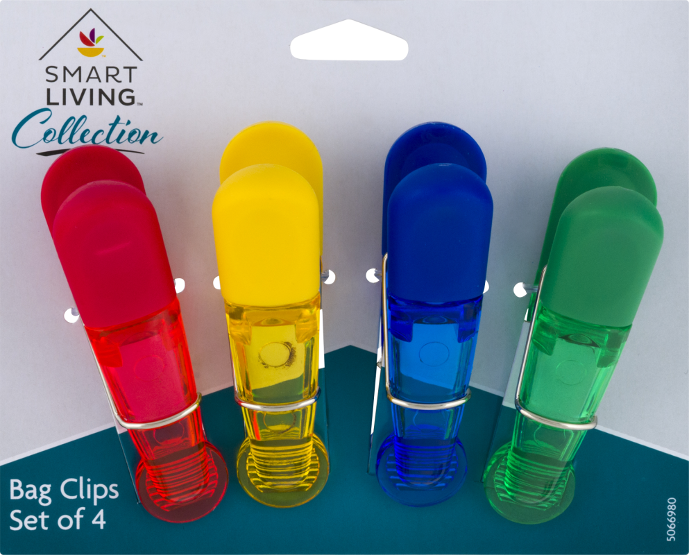 Smart Living Bag Clips - 4 CT Smart Living(41520885357): customers ...