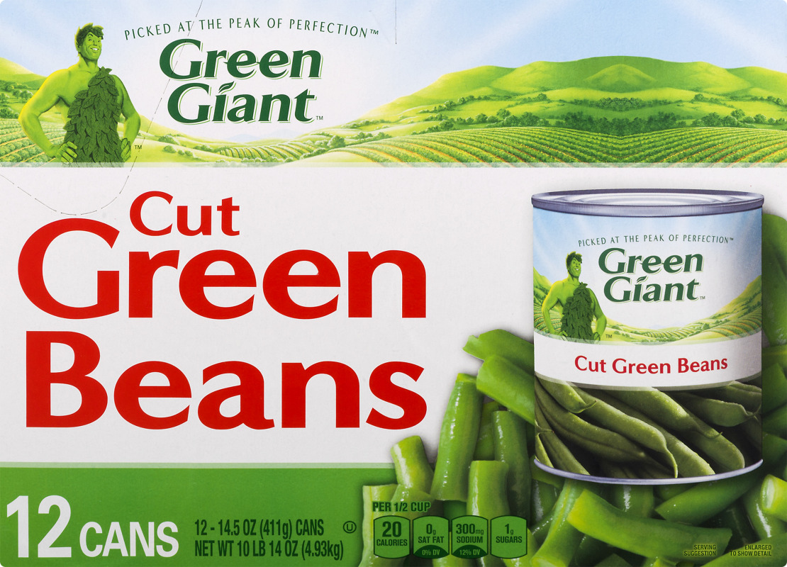 Green Giant Cut Green Beans - 12 CT Green Giant(20000447544): customers ...