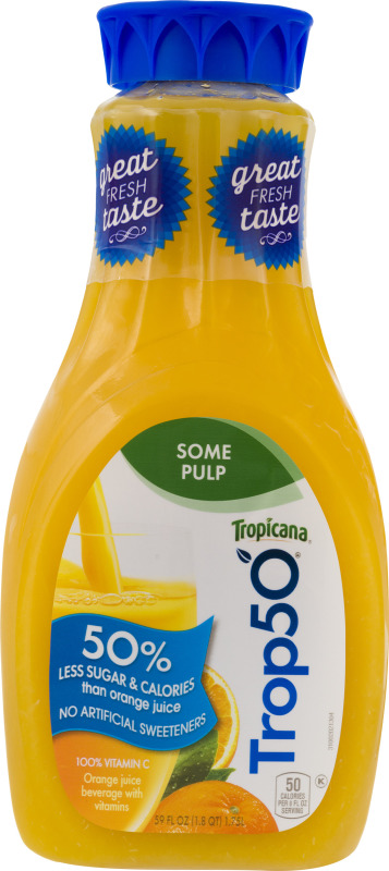 Tropicana Trop50 Some Pulp 59 Fl Oz Tropicana(48500020142): customers ...