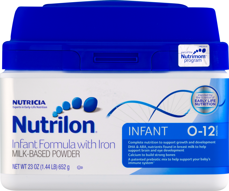 Nutrilon Infant Formula with Iron Milk-Based Powder Nutrilon ...