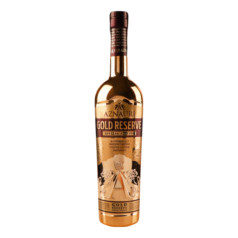 Коньяк 0.5л 40% Пять звезд Gold Reserve Aznauri бут Aznauri ...