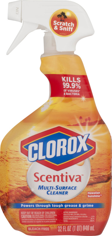 Clorox Scentiva Multi-Surface Cleaner Hawaiian Sunshine Clorox ...