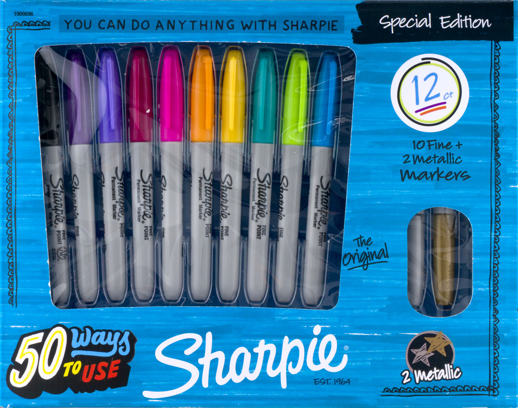 Sharpie Permanent Marker Special Edition - 12 CT Sharpie(71641081680 ...