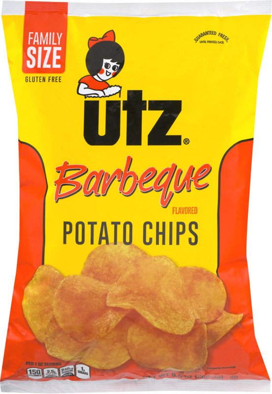 Utz Barbeque Potato Chips Family Size Utz(41780000583): customers ...