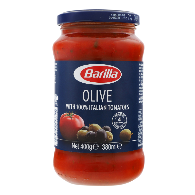 Соус Barilla Olive 400г x6 Barilla 8076809513715: купить в интернет ...