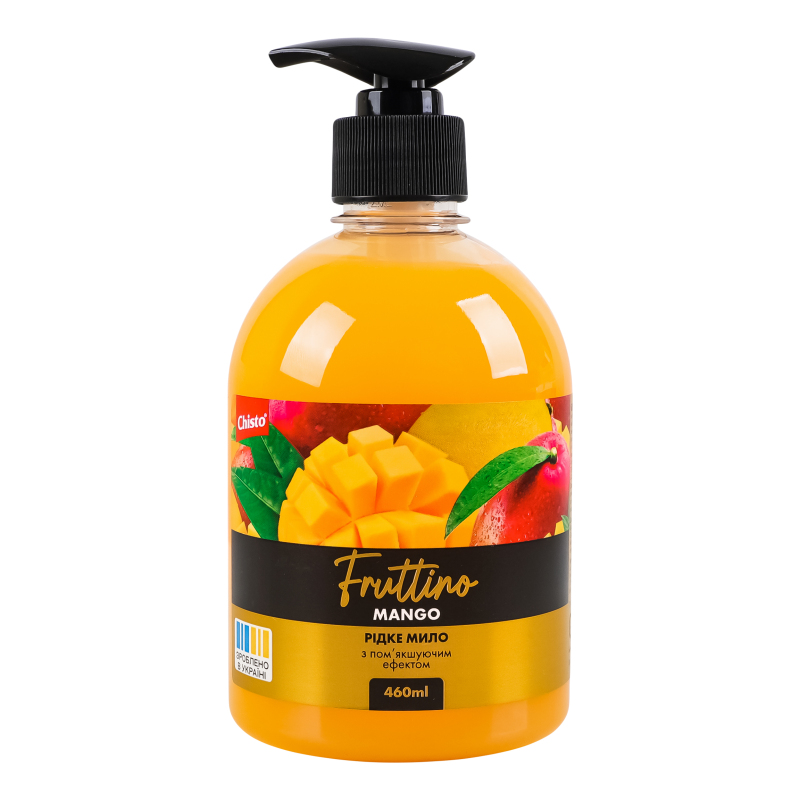 Мыло жидкое со смягчающим эффектом Mango Fruttino Chisto 460мл Chisto ...