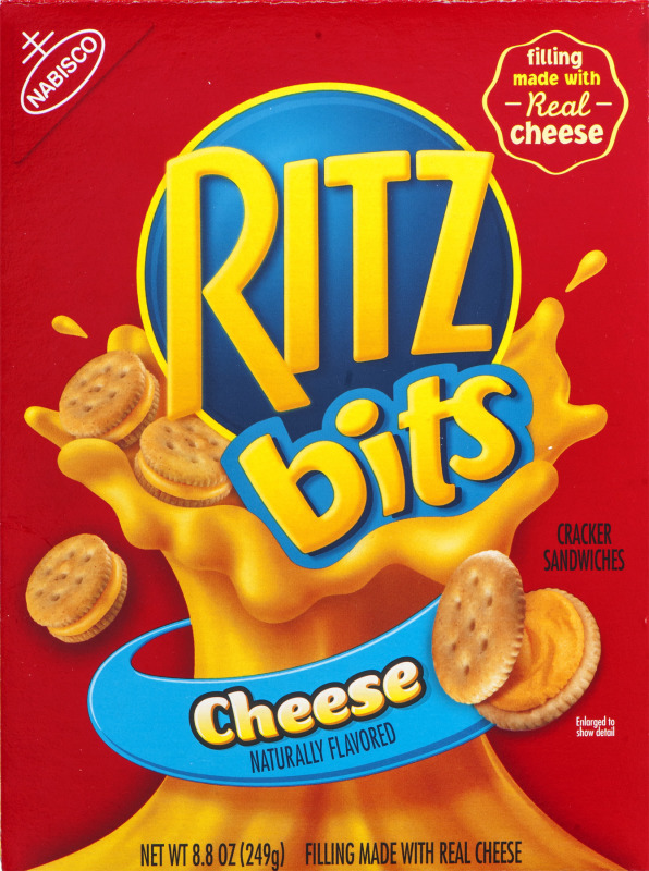 Nabisco Ritz Bits Cracker Sandwiches Cheese Ritz Bits(44000035457 ...