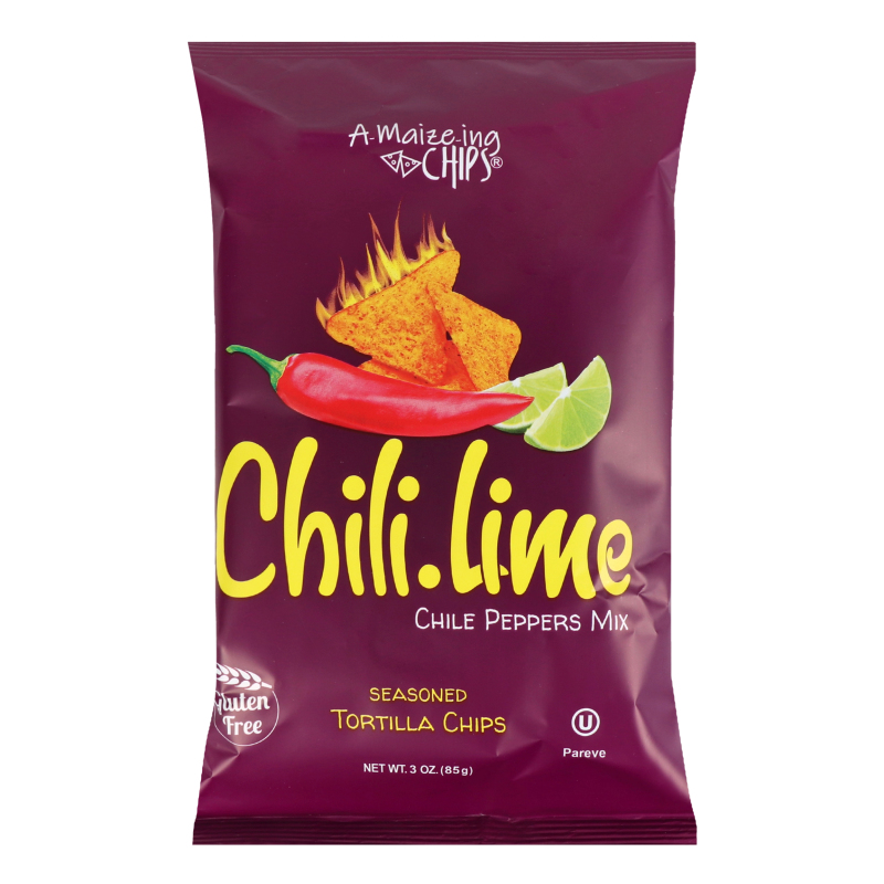 Чипси A-Maize-ing Chips зі смаком лайму і чилі(10720524723618): купить в интернет магазинах ...
