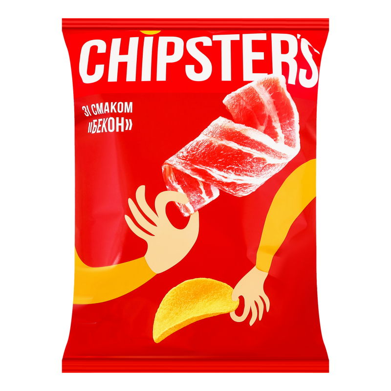 Чипсы картофельные Бекон Chipster's м/у 120г Chipster's(4823127301555): купить в интернет ...