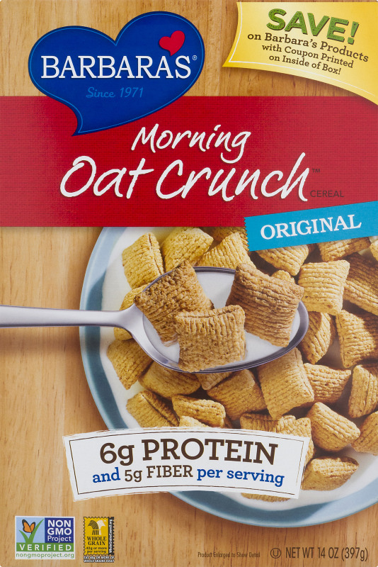 Barbara's Morning Oat Crunch Cereal Original Barbara's(70617206126 ...