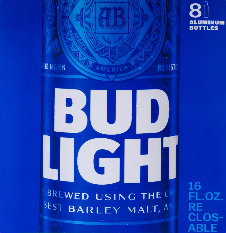 Bud Light Aluminum Bottles - 8 PK Bud Light(18200209987): customers ...
