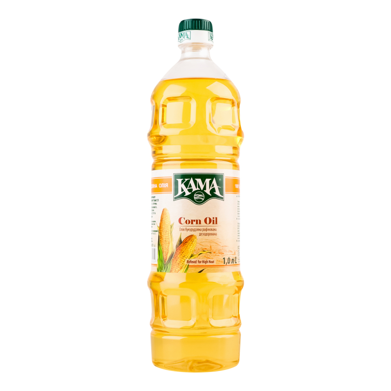 Масло кукурузное рафинированное дезодорированное Кама п/бут 1л КАМА ...