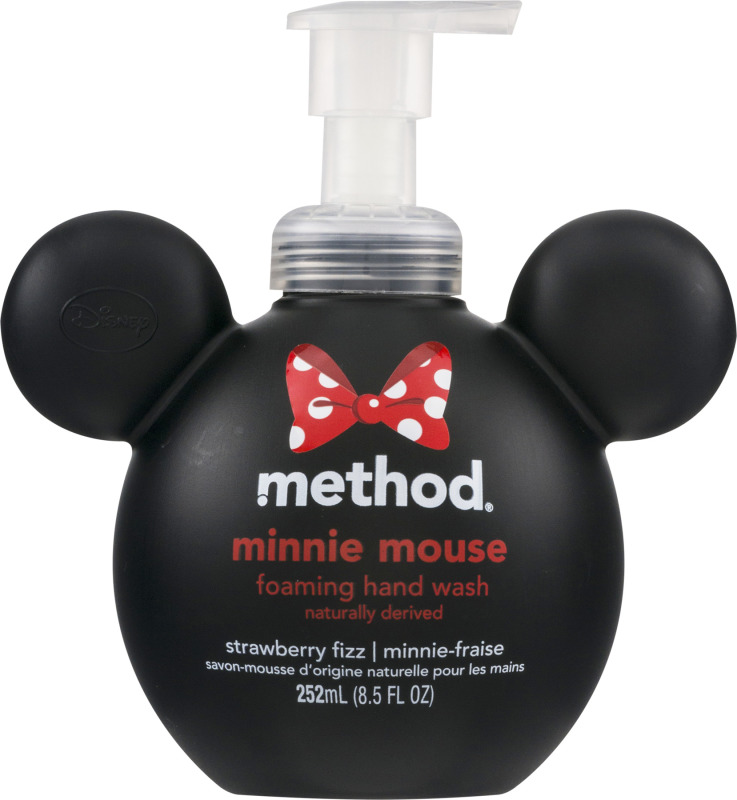 Method Minnie Mouse Foaming Hand Wash Strawberry Fizz Method ...