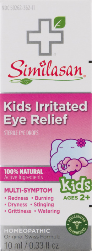 Similasan Kids Irritated Eye Relief Sterile Eye Drops Similasan ...