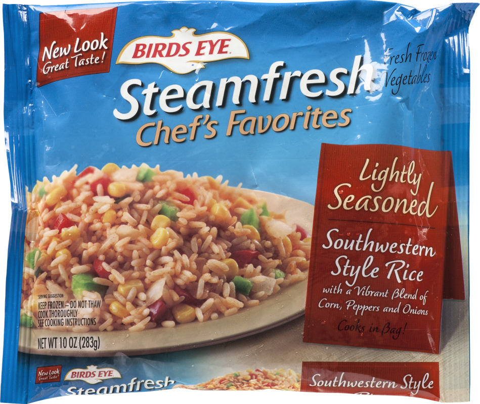 Birds Eye Steamfresh Chef's Favorites Lightly Seasoned Southwestern ...