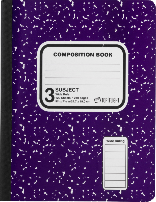 Top Flight Composition Book Top Flight(75755432000): customers reviews ...