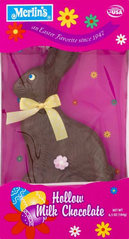 Merlin's Hollow Milk Chocolate Easter Bunny Merlin's(41269406004 ...