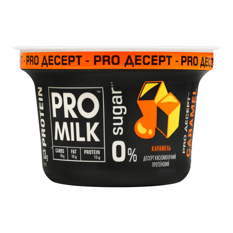 Десерт кисломолочний 9.4% протеїновий термізований з наповнювачем та ...