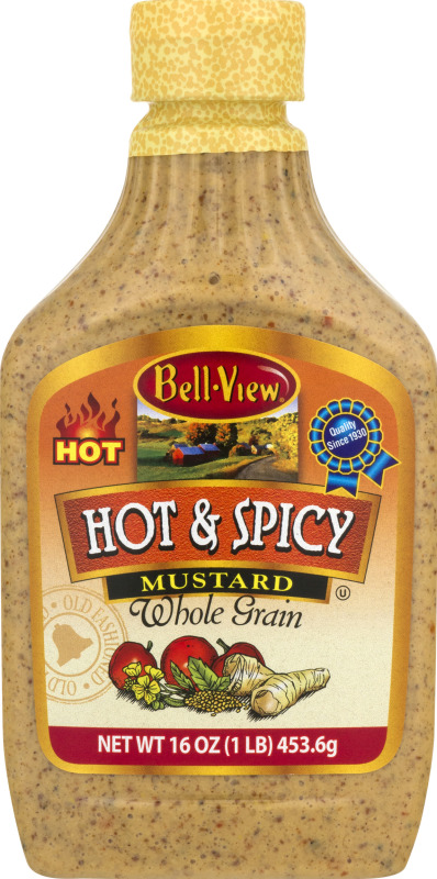 Bell-View Hot & Spice Mustard Whole Grain Bell-View(73405100873 ...