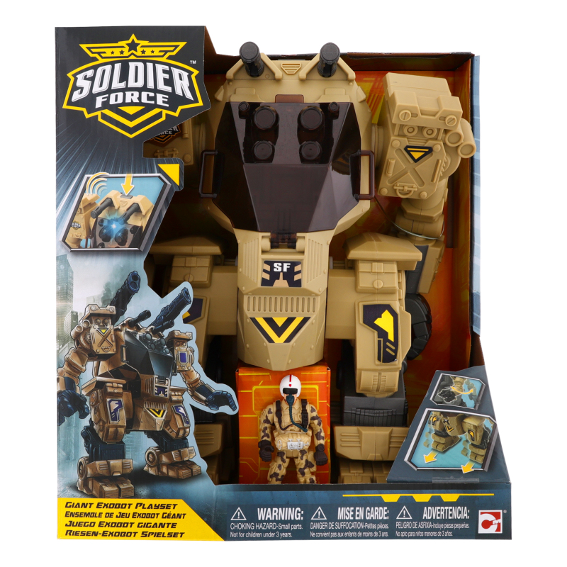 Набор игровой для детей от 3лет №545061 Giant Exobot Soldier force 1шт ...