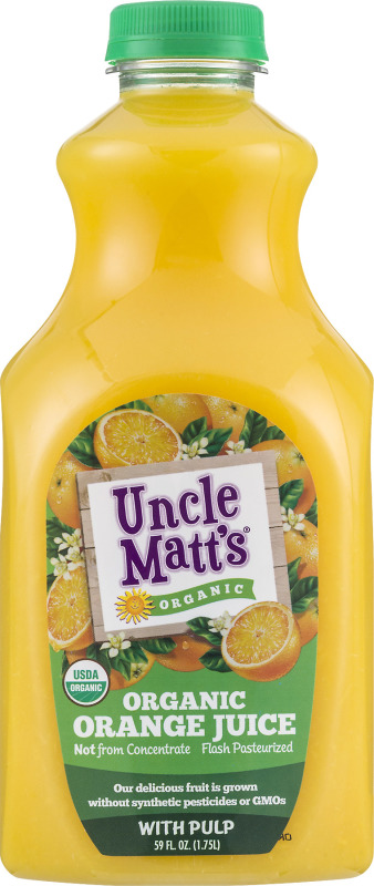 Uncle Matt's Organic Orange Juice with Pulp Uncle Matt's(697068590125 ...