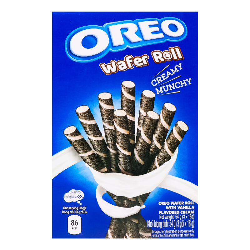 Трубочки Oreo вафельні з какао начинкою(8934680033428): придбати в ...