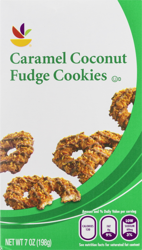 Ahold Caramel Coconut Fudge Cookies Ahold(688267138256): customers ...