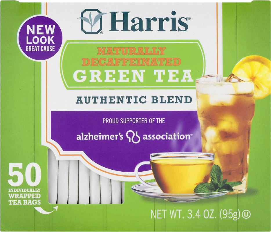 Harris Decaffeinated Green Tea Bags - 50 CT Harris(84643806816 ...