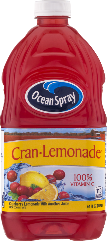 Ocean Spray Cran-Lemonade Juice Ocean Spray(31200201676): customers ...