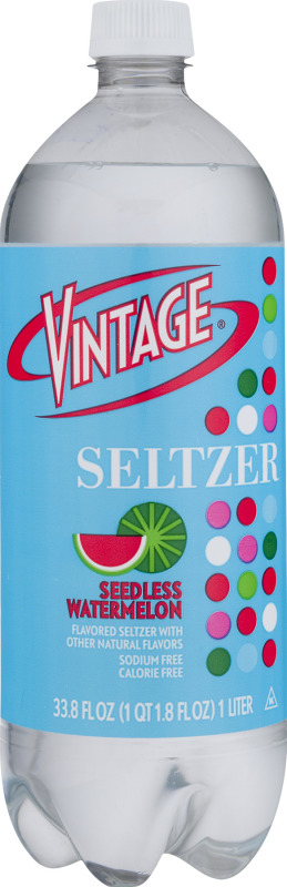 Vintage Seltzer Seedless Watermelon Flavored Seltzer Vintage ...