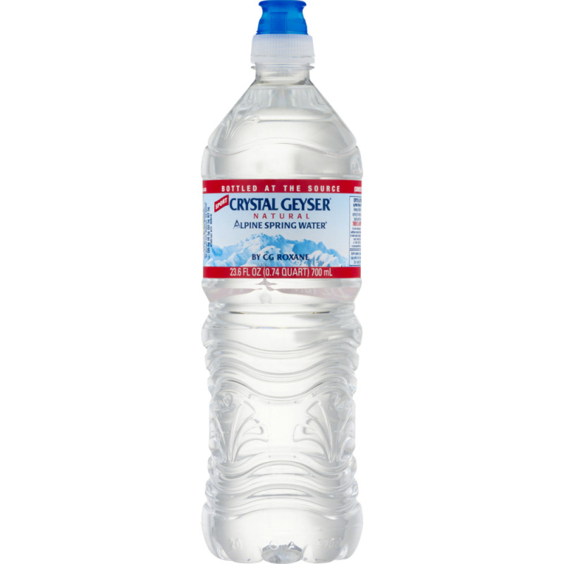 Crystal Geyser Sport Natural Alpine Spring Water Crystal Geyser ...