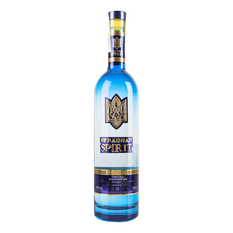 Водка 0.5л 40% Premium Ukrainian Spirit бут Ukrainian spirit ...