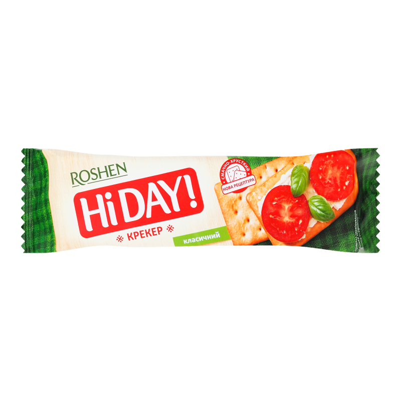 Крекер классический Hi day! Roshen м/у 168г Roshen(4823077631474 ...