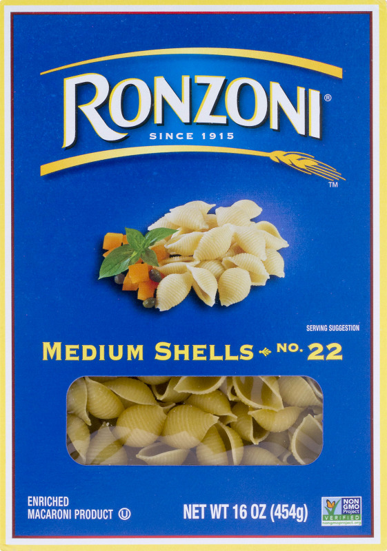 Ronzoni No. 22 Medium Shells Ronzoni(71300000229): customers reviews ...