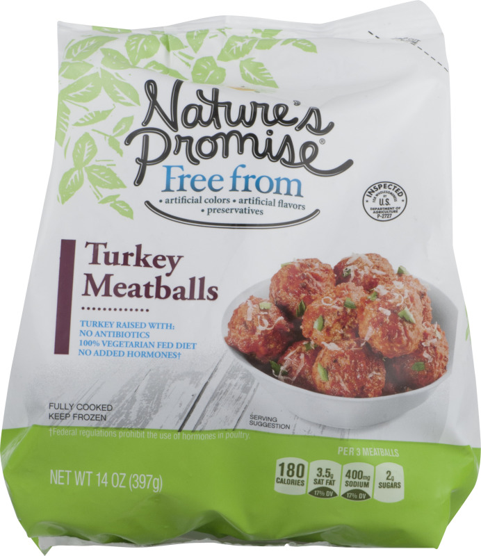 Nature's Promise Turkey Meatballs Nature's Promise(688267173820 ...