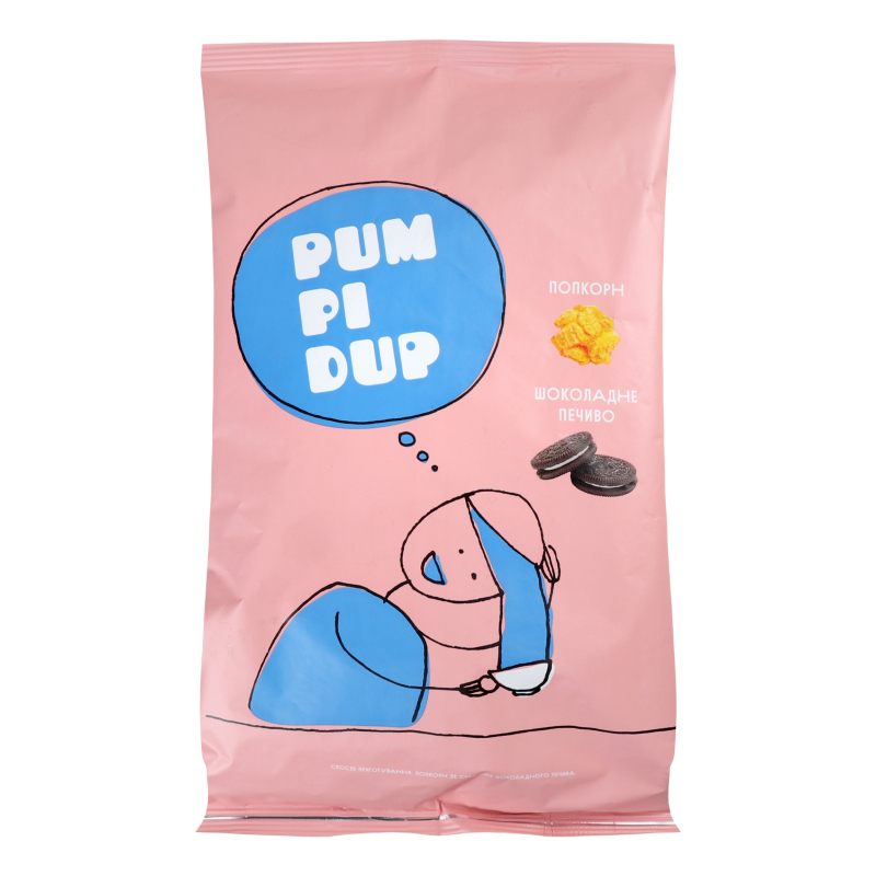 Попкорн Шоколадное печенье Pumpidup м/у 90г Pumpidup(4820223990348): купить в интернет магазинах ...