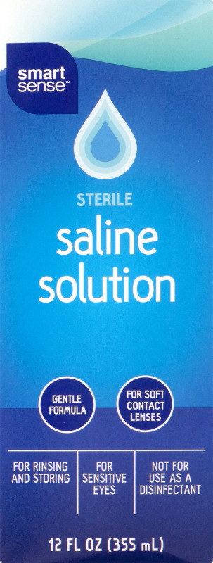 Smart Sense Sterile Saline Solution For Soft Contact Lenses Smart Sense ...